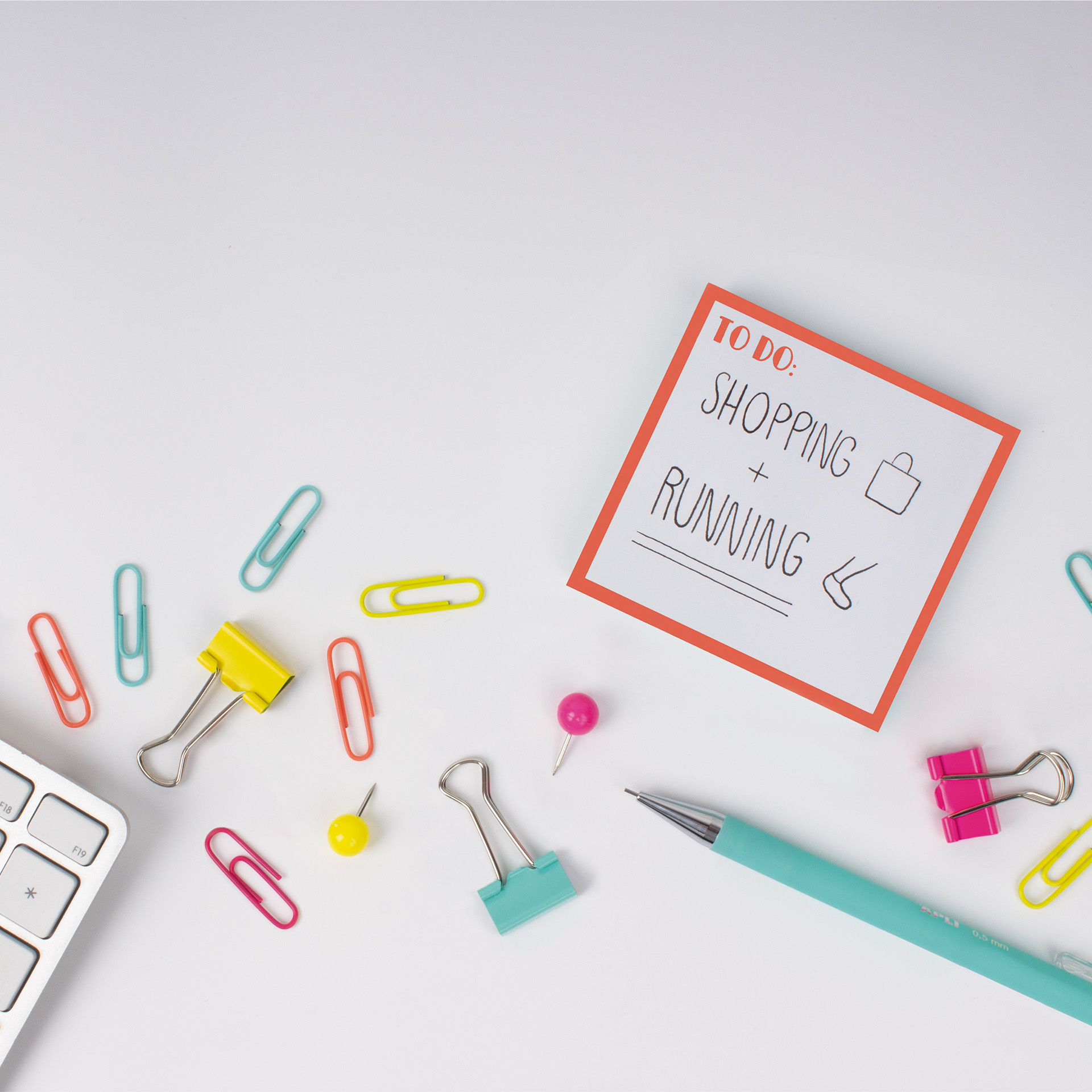 Apli Fluor Collection Présentoir de produits de base - Couleurs ...