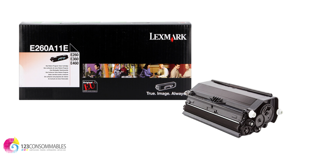 Imprimantes compatibles avec Toner LEXMARK E260